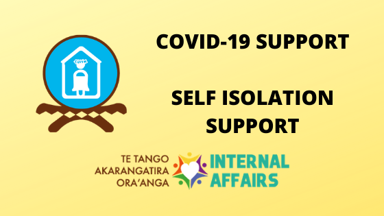 Self Isolation Support - COVID-19 Support - Ministry of Internal Affairs