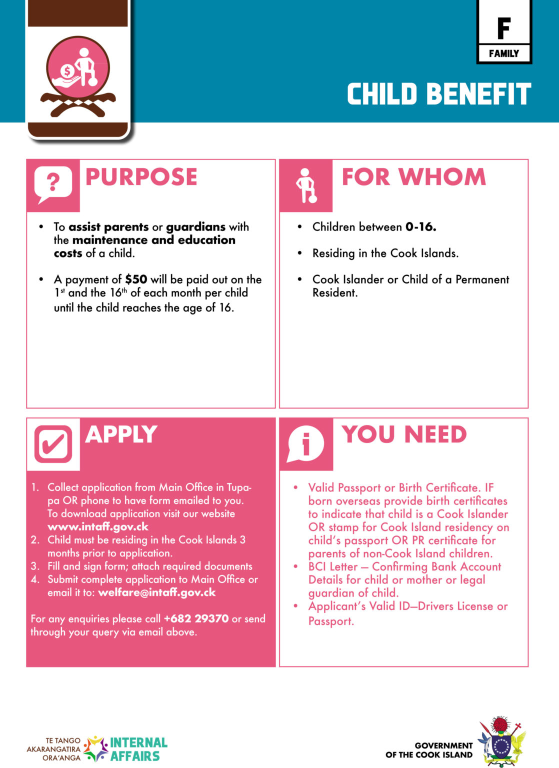 Child Benefit - Ministry of Internal Affairs